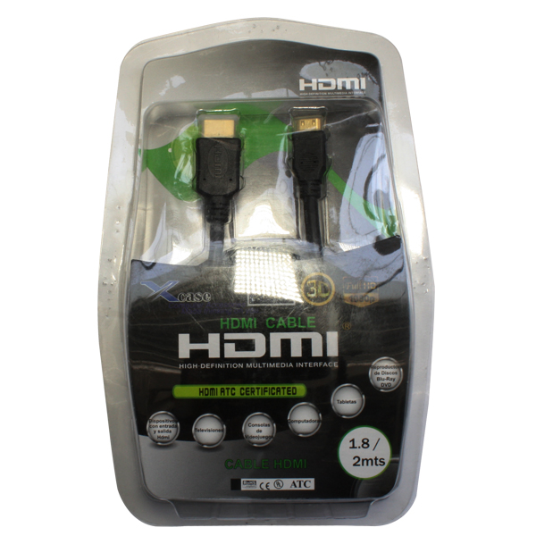 Cable Mini HDMI Tipo C a HDMI de 1.80 metros en blister – OnlyConnect ...